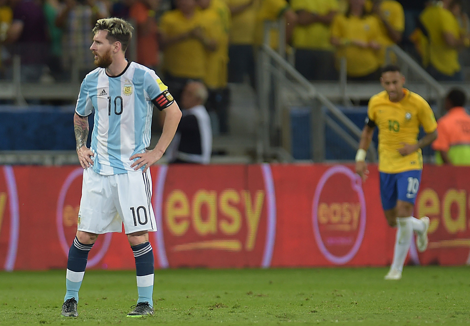 A brazilok ki akarnak kapni, csak hogy Argentína ne legyen ott a vébén ...