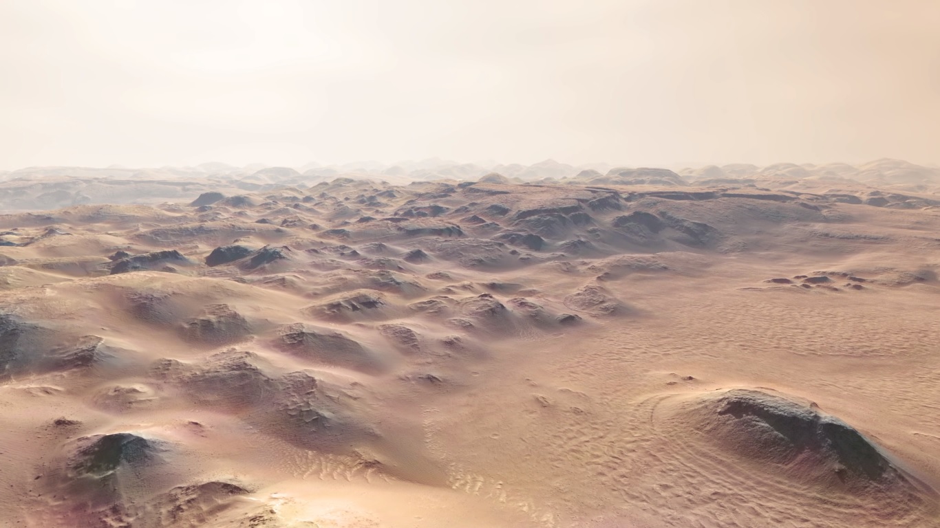 Ilyen lenne egy sétarepülés a Mars felett - Player.hu