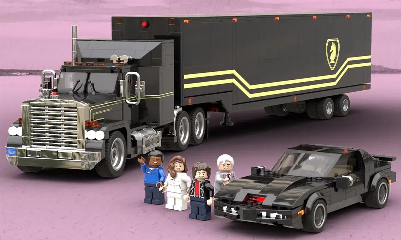 Megvennénk ezt a LEGO-ból épült Knight Rider készletet - Player.hu