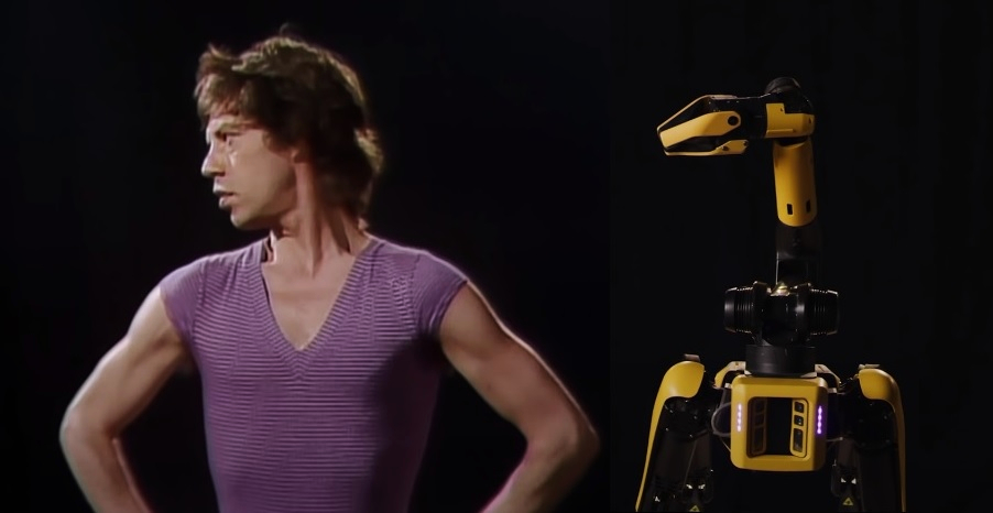 Most éppen Rolling Stones-klipet utánoznak a Boston Dynamics ...