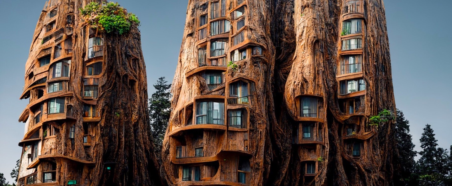 MI-vel tervezett élő faépületeket egy indiai építész - Player.hu