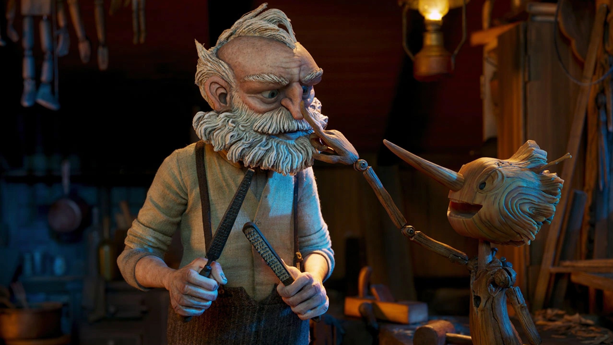 Tim Burton legjobb alkotásait idézi Guillermo del Toro Pinokkiójának ...