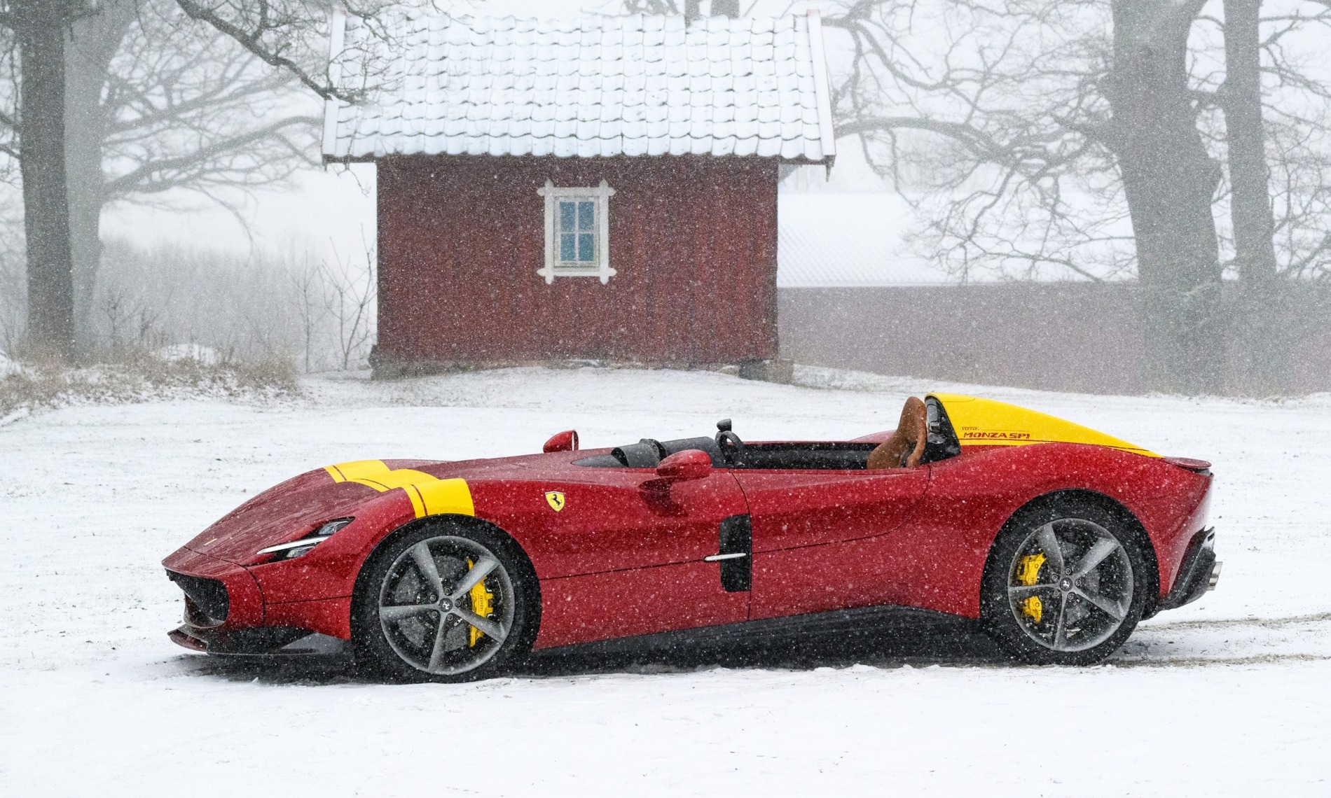Hóban is lenyűgözően mutat a Ferrari Monza SP1 - Player.hu